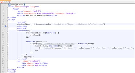 Web Service Java Spring Select To Database Ajax Json Jquery P1