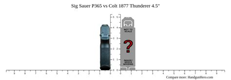 Sig Sauer P Vs Colt Thunderer Size Comparison Handgun Hero
