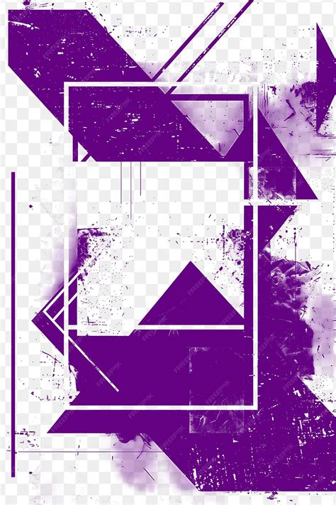 Premium Psd Geometric Frame Border With Precise And Angular Texture Feat Psd Texture Frame