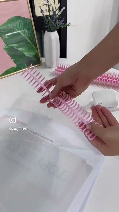 셀프 제본하기 타공기 루즈링 토퍼창업반 교재 Youtube