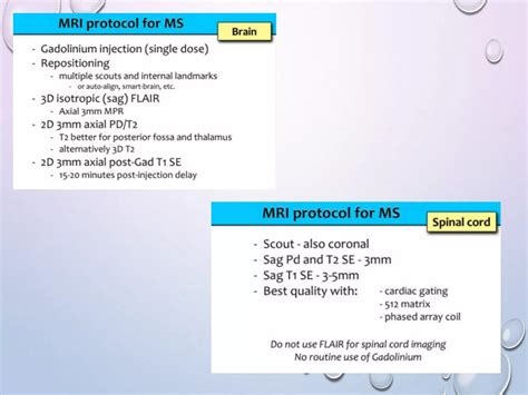 Imaging In Multiple Sclerosis Pptx