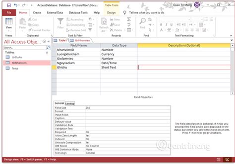 Establish Relationships Between Tables In Access 2016