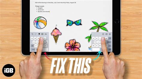 How To Fix A Split Or Small Keyboard On Ipad Igeeksblog