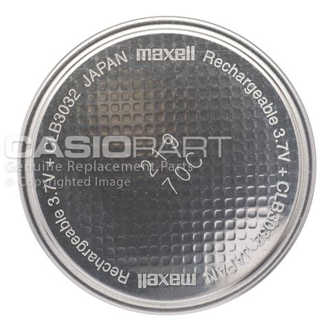 Casio Watch Batteries Genuine Replacement Parts Casiopart