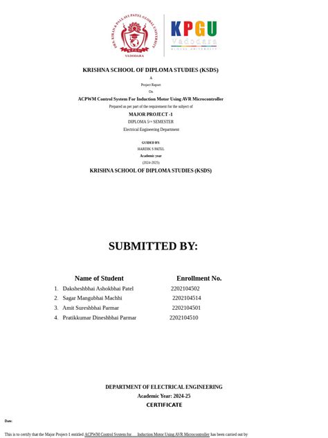 Acpwm Control System For Induction Motor Using Avr Microcontroller Pdf Electric Motor