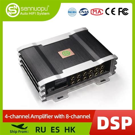 Автомобильный усилитель мощности Sennuopu X10B, 4-канальный Dsp ...