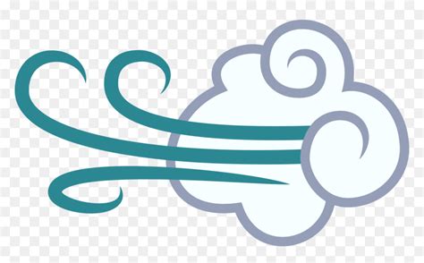 Wind And Cloud Icon Free Vector Graphic For Weather And Design 3614472