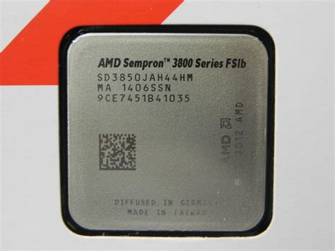 Обзор процессора Amd Sempron 3850