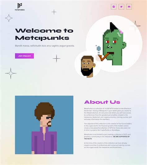 Design Nft Website In React Js As A React Developer By Mukhtarhussa860 Fiverr