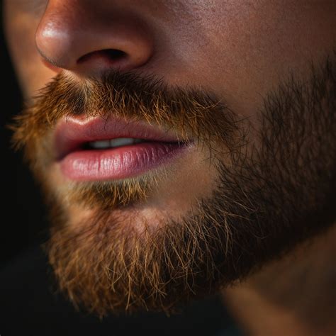 Free Golden Stubble Portrait Image Beard Stubble Macro Download