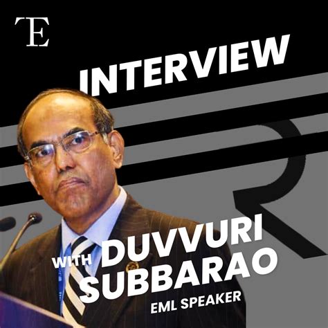 Interview With Duvvuri Subbarao The Fifth Estate Iit Madras