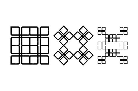 Premium Vector Simple Cube Element Wall Wallpaper Vector