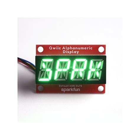 stemma qt 0 56 4 digit 7 segment display 7 segment led display with i2c controller yellow