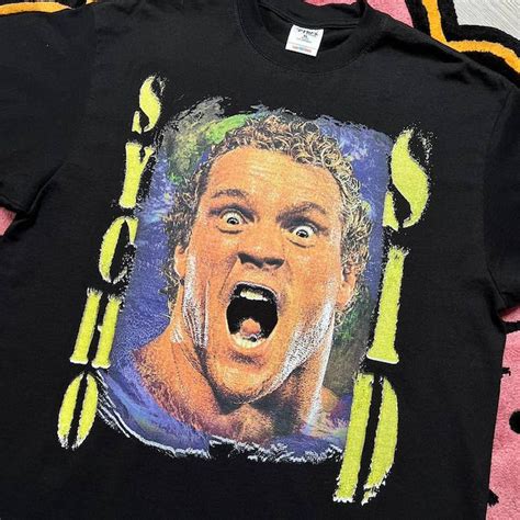 Wwf Wwf Sycho Sid Master And Ruler Of The World Rap T Shirt Grailed