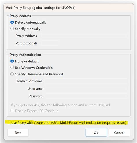 linqpad 8 proxy authentication not working for azure sql — linqpad