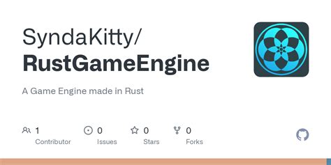 GitHub SyndaKitty RustGameEngine A Game Engine Made In Rust