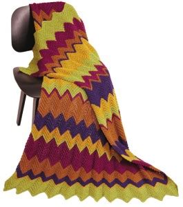 Ripple Stitch Crochet Afghan ⋆ Crochet Kingdom