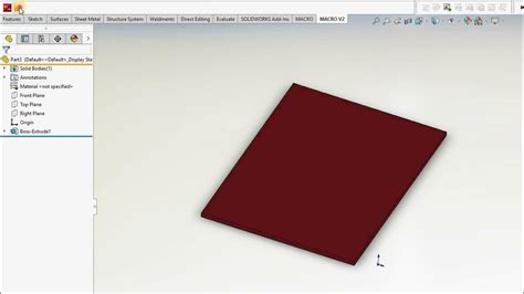 Solidworks Macro Part Random Color Youtube