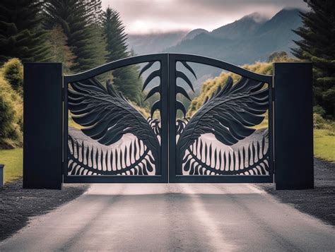Wings Gate Patterns Beautiful Iron Gates Compilation Of The Most