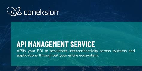 api management service coneksion®