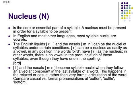 Ppt Syllable Structure In English Powerpoint Presentation Free