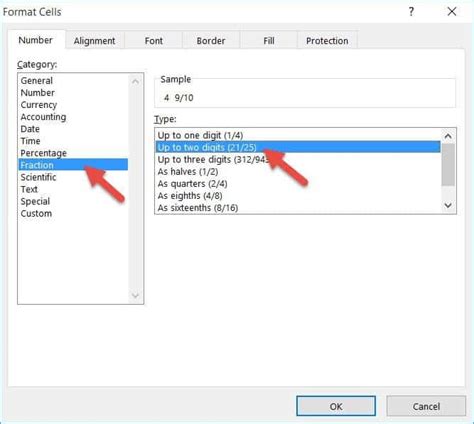 How To Convert Decimal To Fraction In Excel