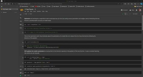 Abhishek Dukre On Linkedin 🚀 Day 17 Mastering Tensorflow Optimizers Today I Delved Into The