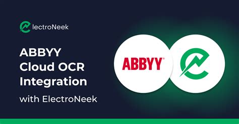 abbyy cloud ocr integration with electroneek electroneek
