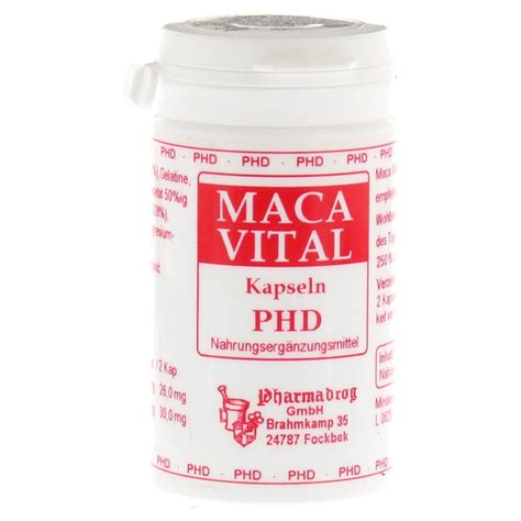 Maca Vital Capsules 60 Pcs - VicNic.com