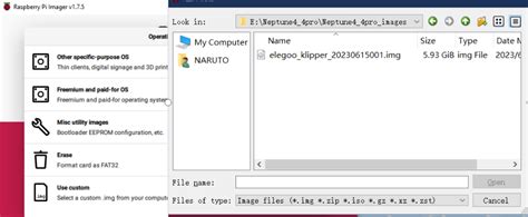 Image Installation Methods ELEGOO WIKI