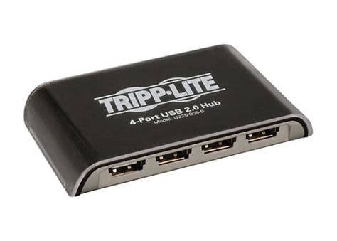 Tripp Lite 4 Port Desktop Hi Speed Usb 20 Usb 11 Hub 480mbps 4ft