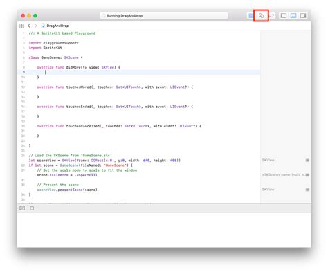 Drag And Drop Sprites In SpriteKit