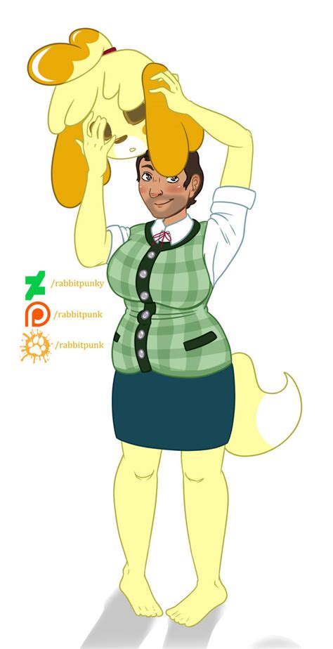 Commission Suiting Up Isabelle By Rabbitpunky On Deviantart