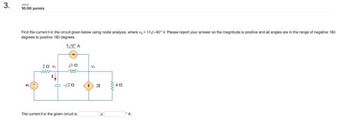 Solved Value Points Calculate The Output Current In Chegg