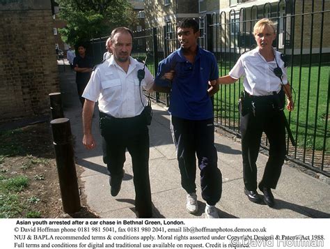 David Hoffman Photo Library Asian Youth Arrested