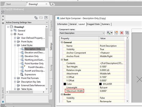 Solved Multi Line Point Descriptions Autodesk Community