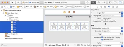 Swift Uistackview In Storyboard Forces Intrinsic Content Size Stack