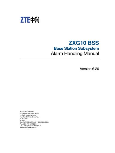 8112 Base Station Subsystem Alarm Handling Manual Pdf Computing Computer Engineering