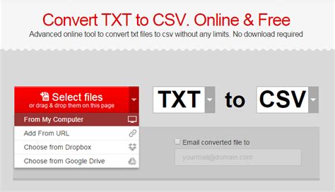 how to convert txt files to csv online [tip] dottech