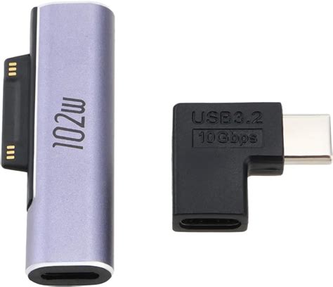Ototec 2pcs Type C To Surface Adapter And Type C Male To