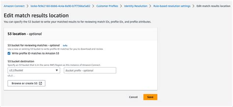 set up rule based matching for identity resolution in amazon connect