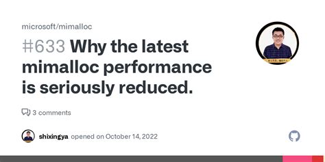 Why The Latest Mimalloc Performance Is Seriously Reduced · Issue 633
