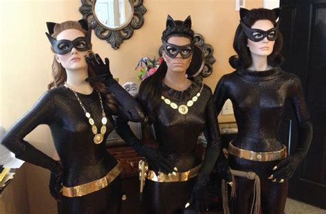 Classic Catwoman Costumes From The 1966 Batman Television Series Cat