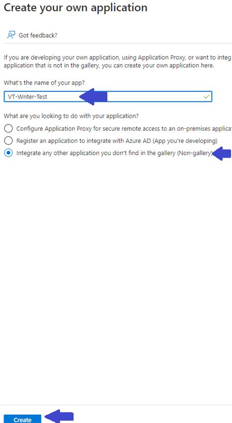 Configuring Vt Writer Sso Using Azure Ad Visiblethread Help Center
