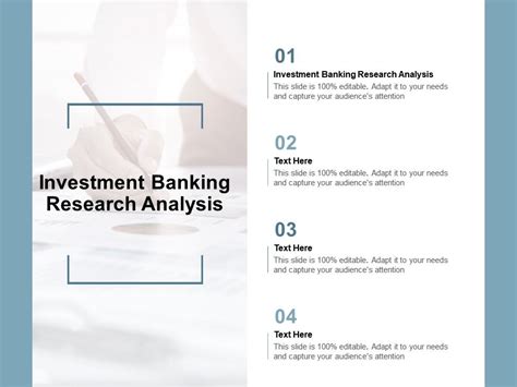 Investment Banking Research Analysis Ppt Powerpoint Presentation