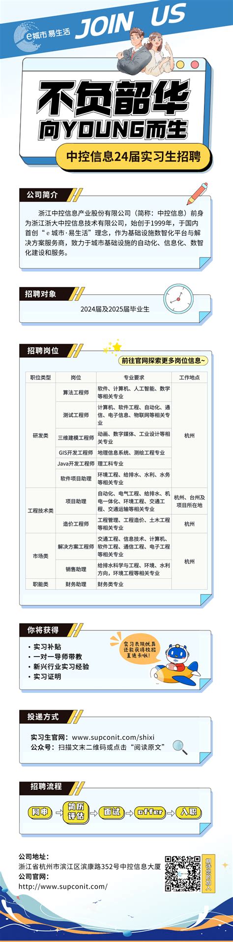 实习信息｜中控信息2024届暑期实习招聘来源