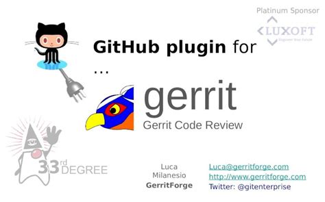 Pptx Gerrit Code Review With Github Plugin Dokumentips