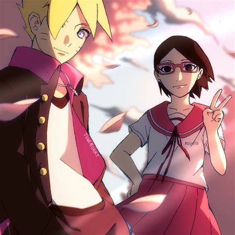 Foto Boruto Dan Sarada