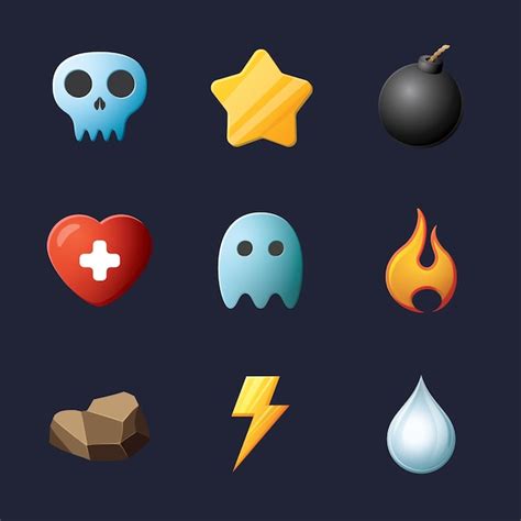 Premium Vector Game Ui Assets Kit User Interface Icons Vector