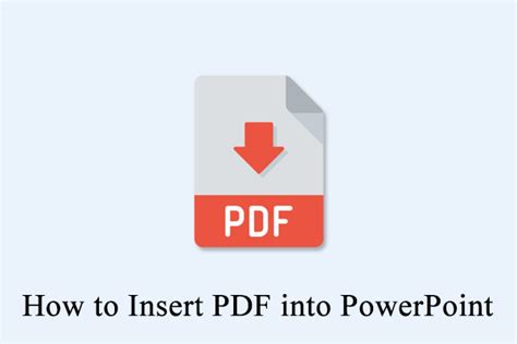 a complete guide on how to insert pdf into powerpoint